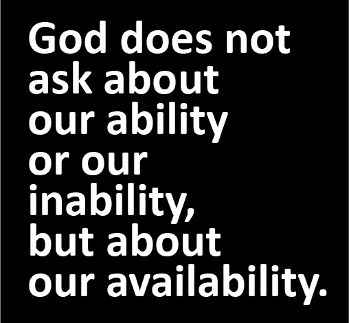 Are You Available to God? - Stepping Ahead